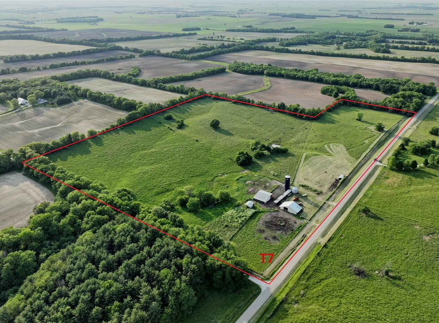 AUCTION +/- 45 Acres, Cattle Feed Lot and Pasture, T7, Grandview Twp ...