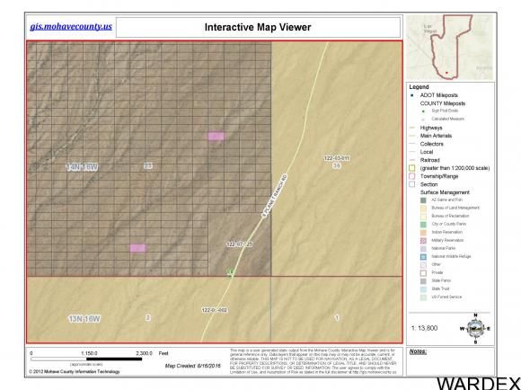 2.49 acres in Mohave County, Arizona