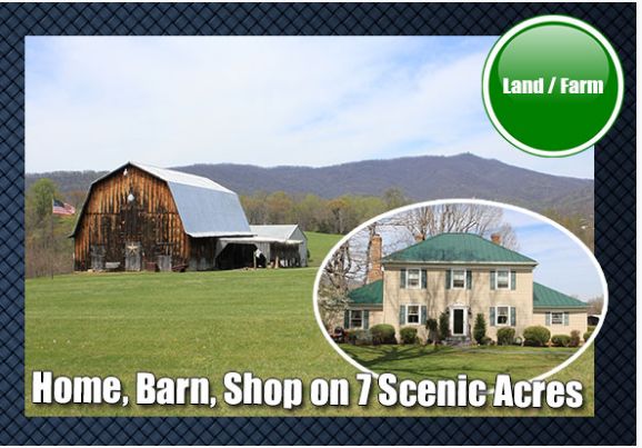 7 acres in Amherst County, Virginia