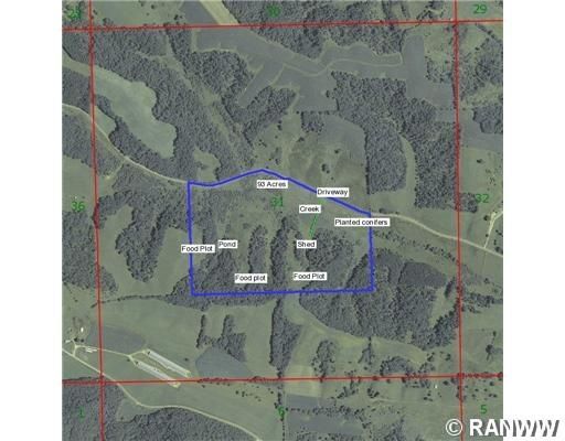 93 acres in Trempealeau County, Wisconsin
