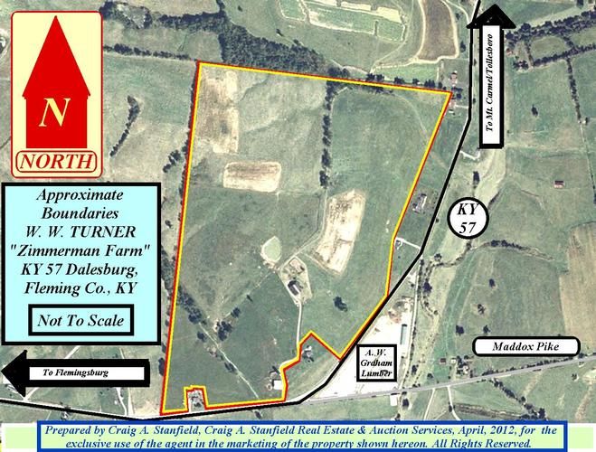 92.2 acres in Fleming County, Kentucky