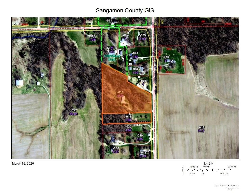 8.16 acres in Sangamon County, Illinois