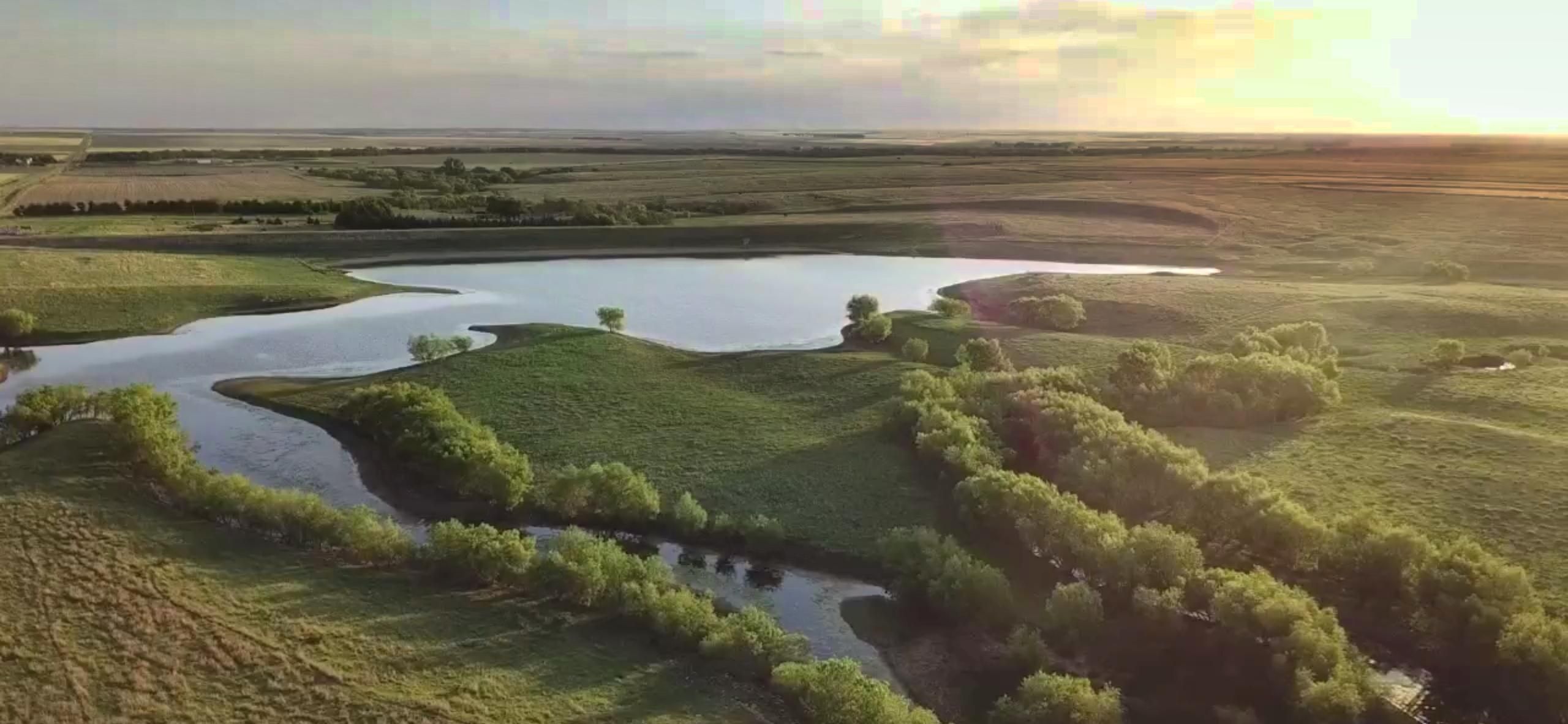 640 acres in Rush County, Kansas
