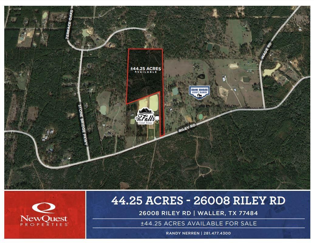 44.25 acres in Waller County, Texas