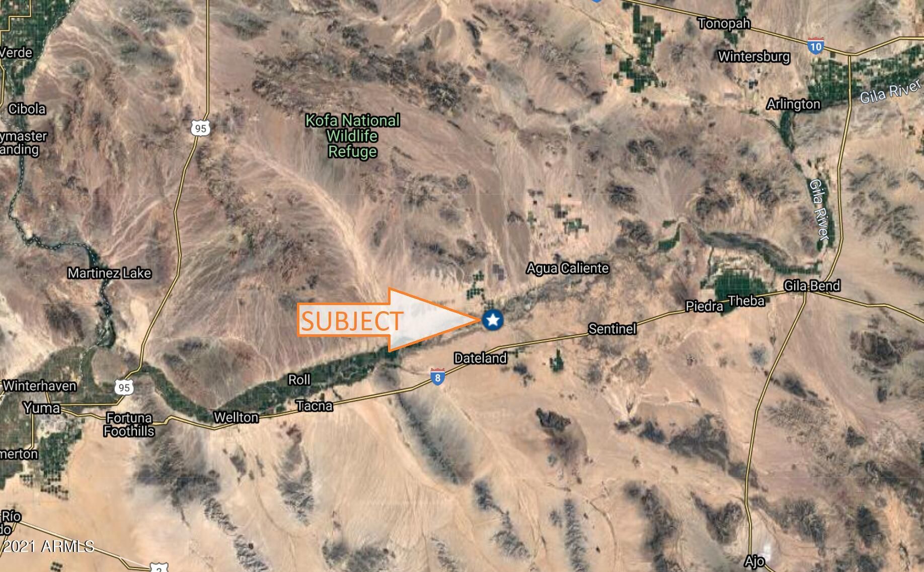 40 acres in Yuma County, Arizona