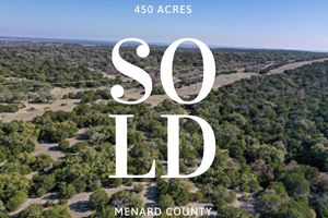 450 acres in Menard County, Texas