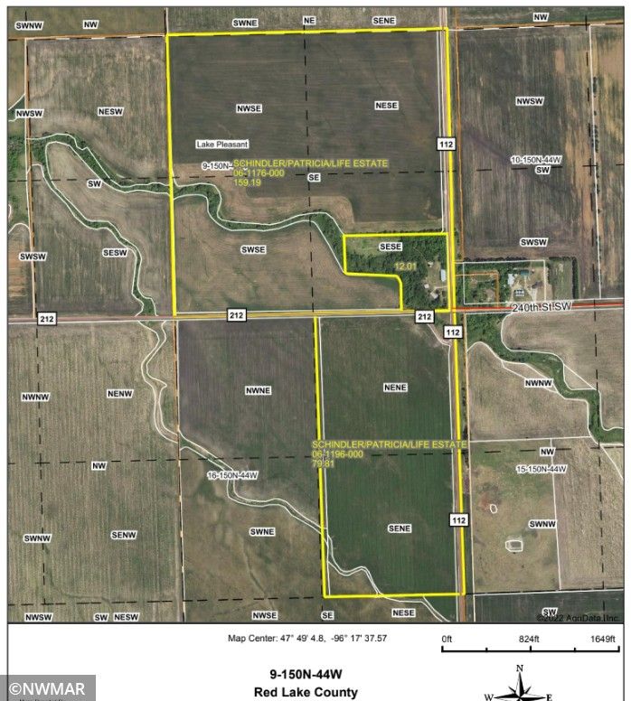 228 acres in Red Lake County, Minnesota
