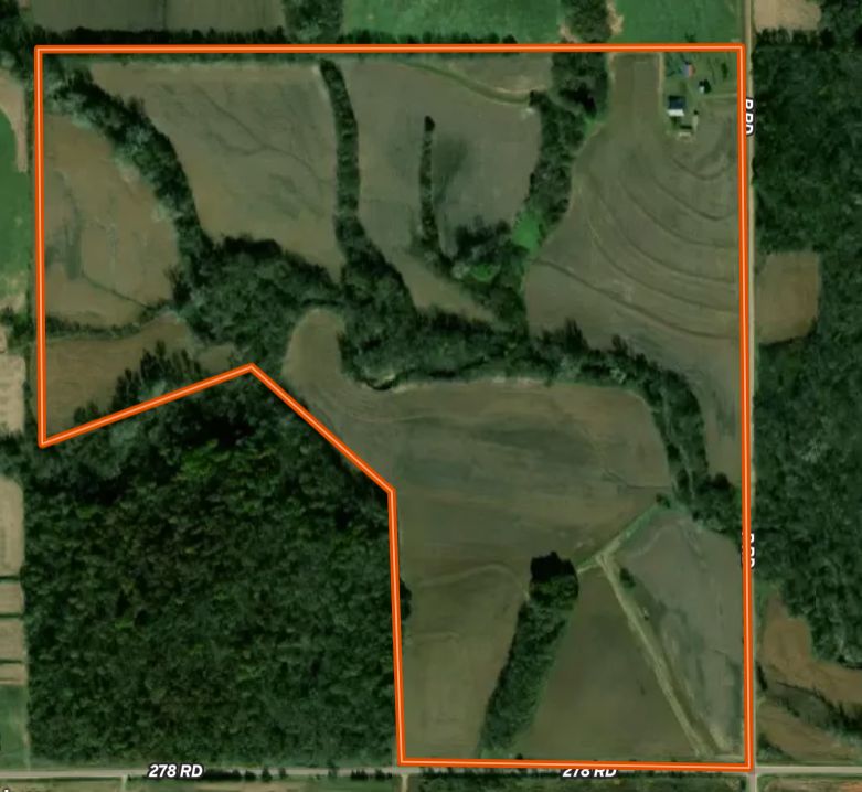 120 acres in Jackson County, Kansas