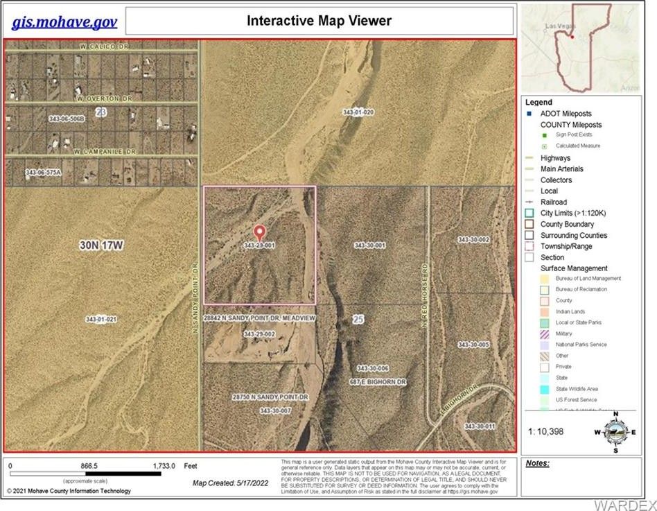 38 acres in Mohave County, Arizona