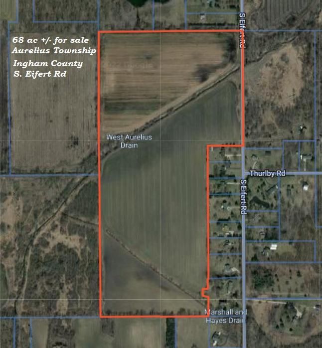 68 acres in Ingham County, Michigan