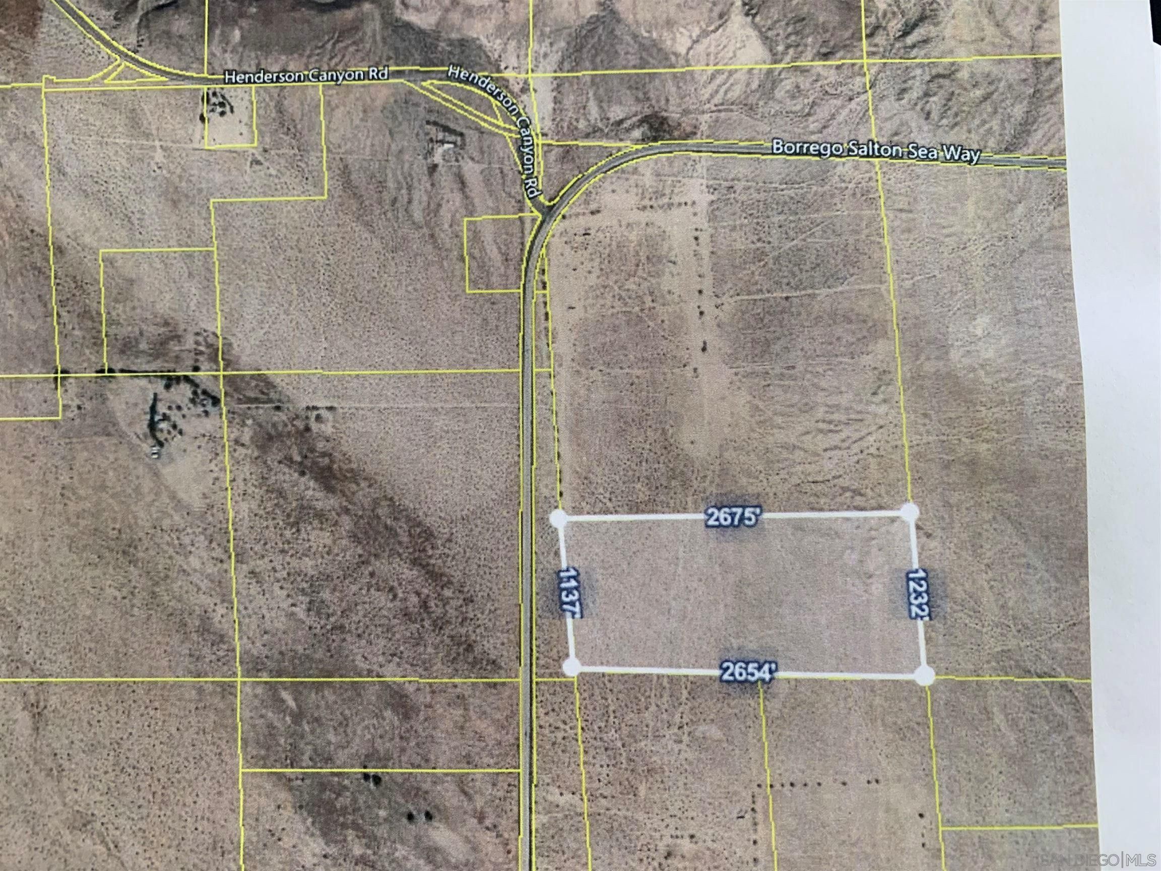 80 acres in San Diego County, California