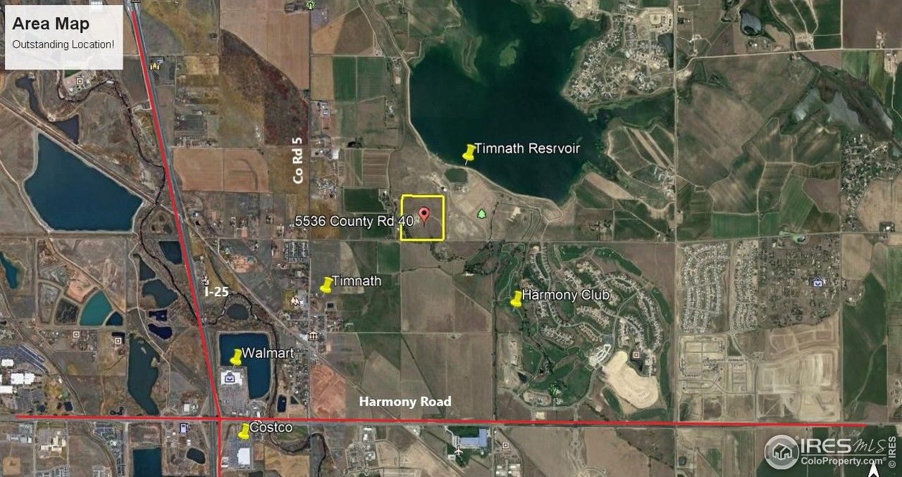 40 acres in Larimer County, Colorado