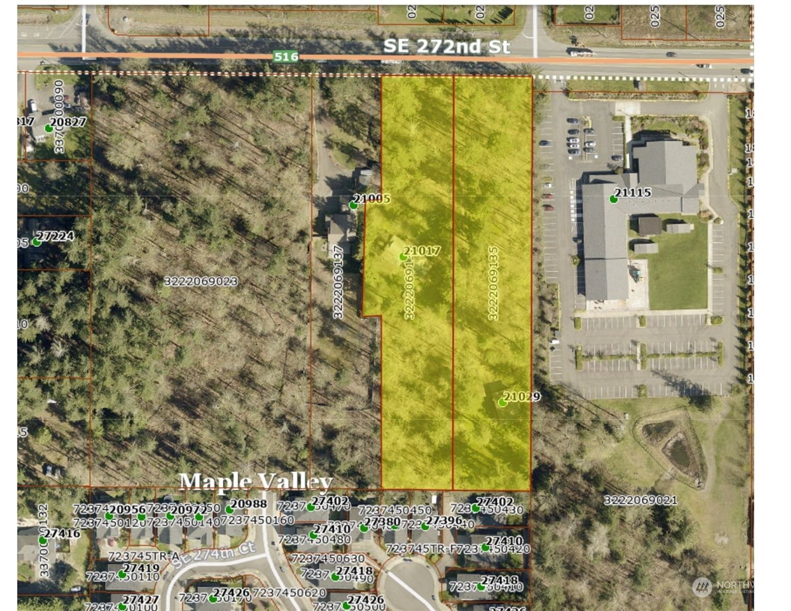 21017 SE 272nd Street. , Maple Valley, WA 98038 | MLS: 2007026 | Land.com