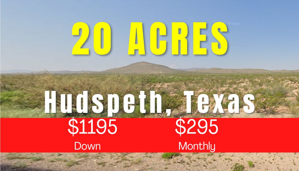 20.01 acres in Hudspeth County, Texas
