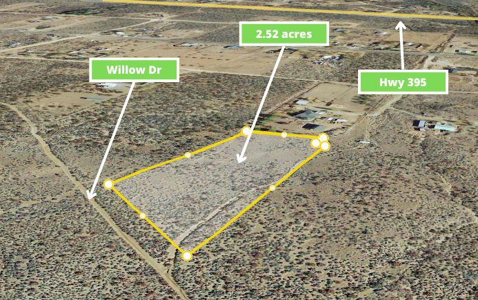 2.52 acres in Lassen County, California
