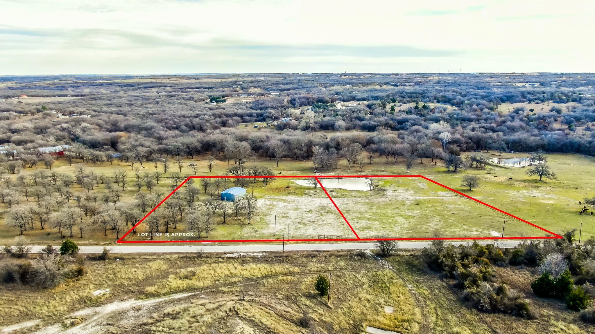 6.85 acres in Wise County, Texas