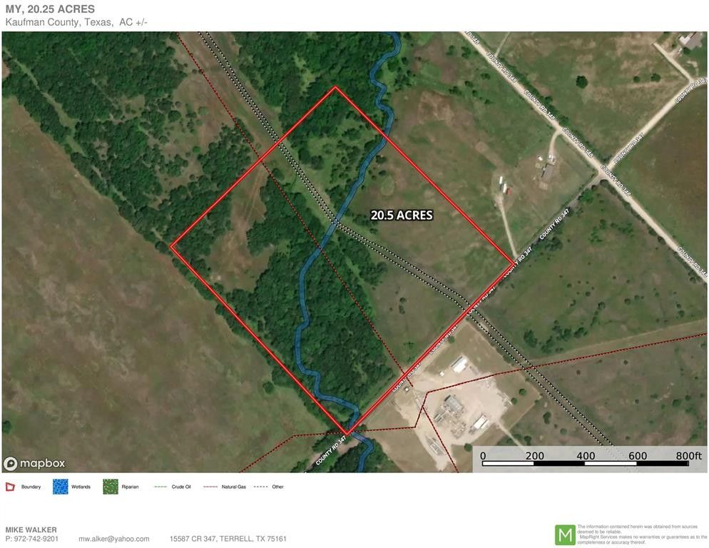 20.5 acres in Kaufman County, Texas
