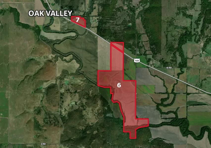 424 acres in Elk County, Kansas