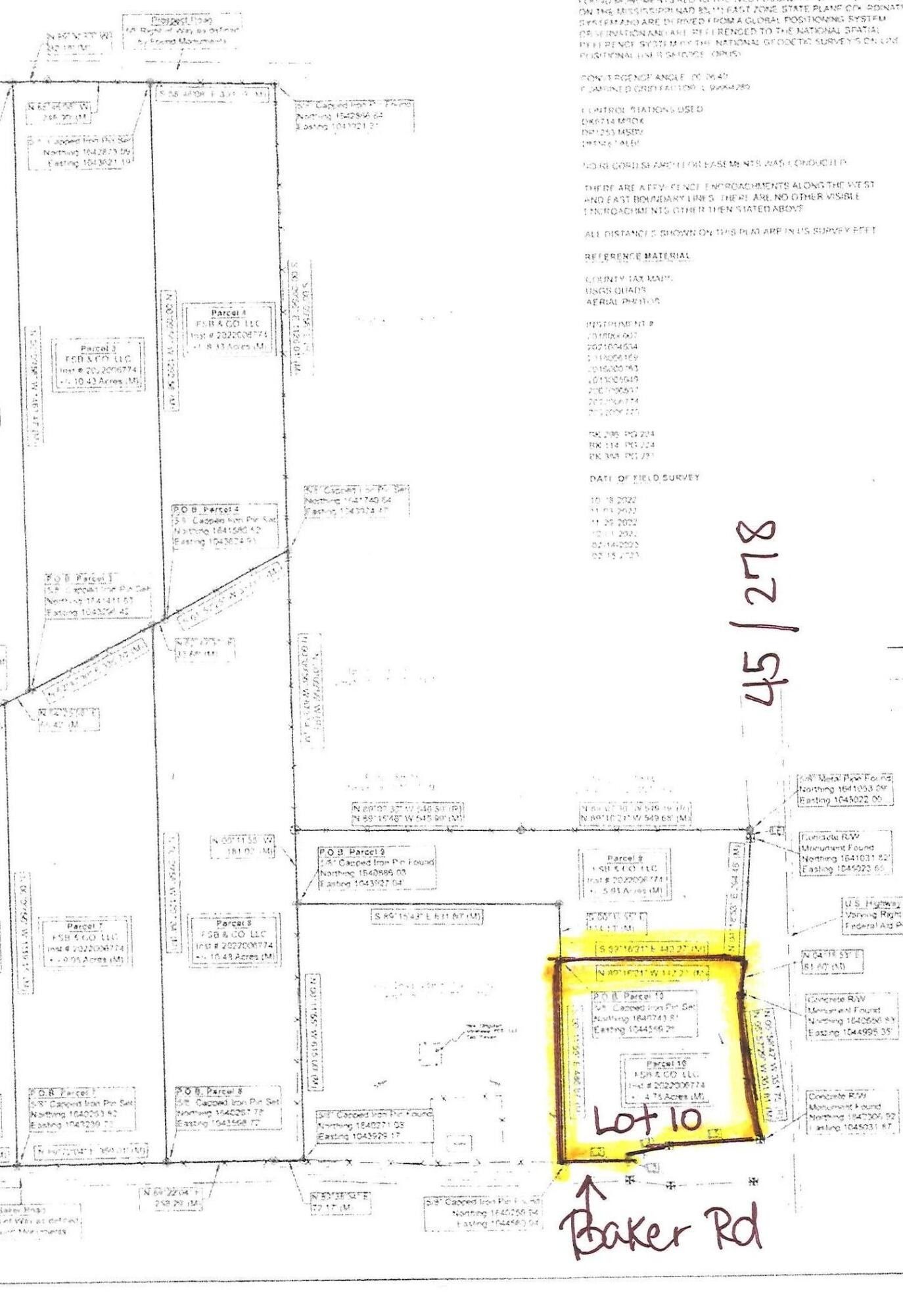 Lot 10 Baker/Prospect Road, Nettleton, MS 38858 | MLS: 23-872 | Land.com