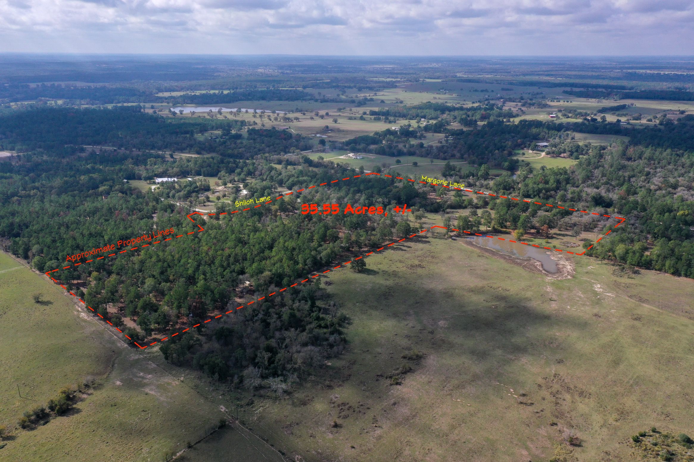35.55 acres in Walker County, Texas