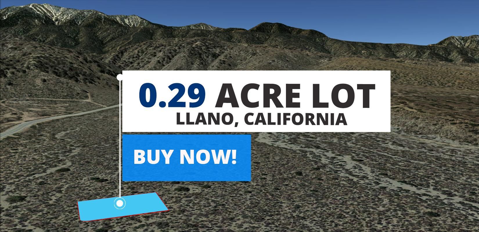 0.29 acres in Los Angeles County, California