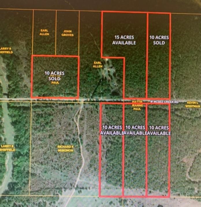 West McGee Creek Road, Lane, OK 74555 | Land.com