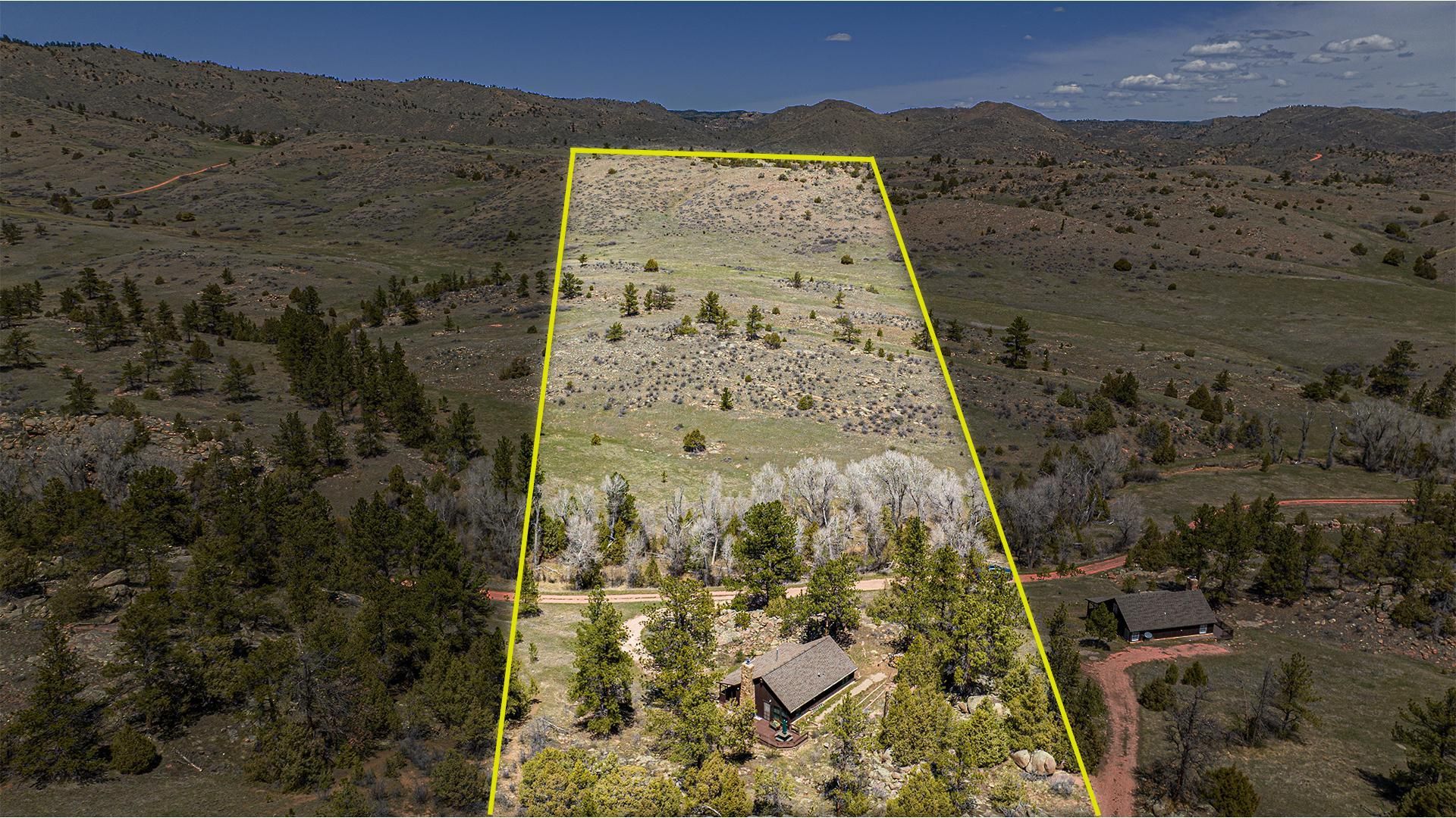 35 acres in Larimer County, Colorado