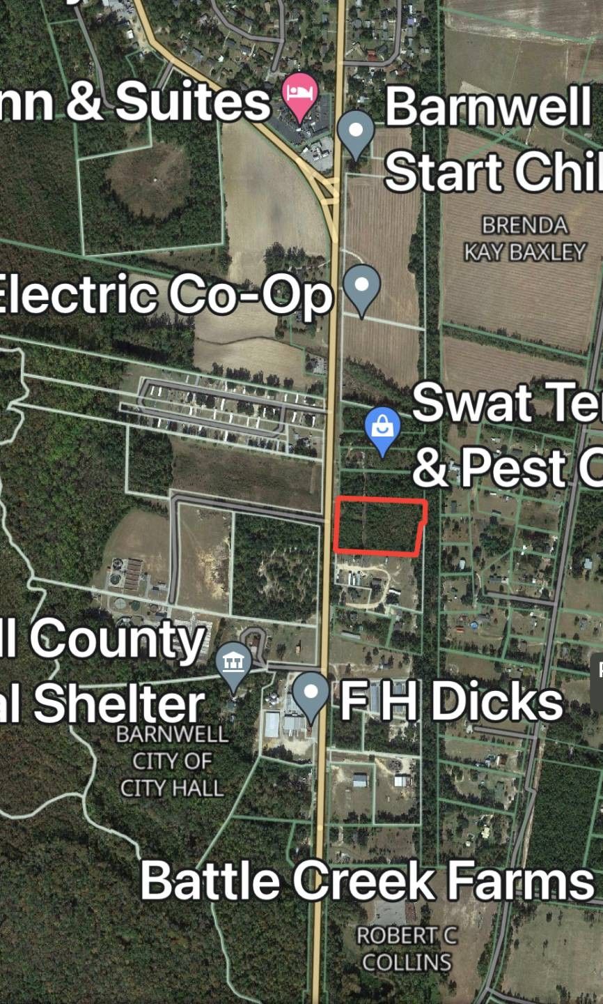 3.87 acres in Barnwell County, South Carolina