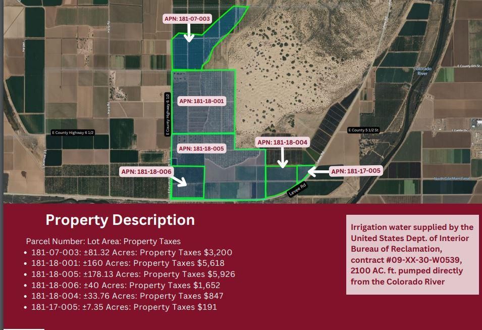 Levee Rd, Yuma, AZ 85365 | Land.com