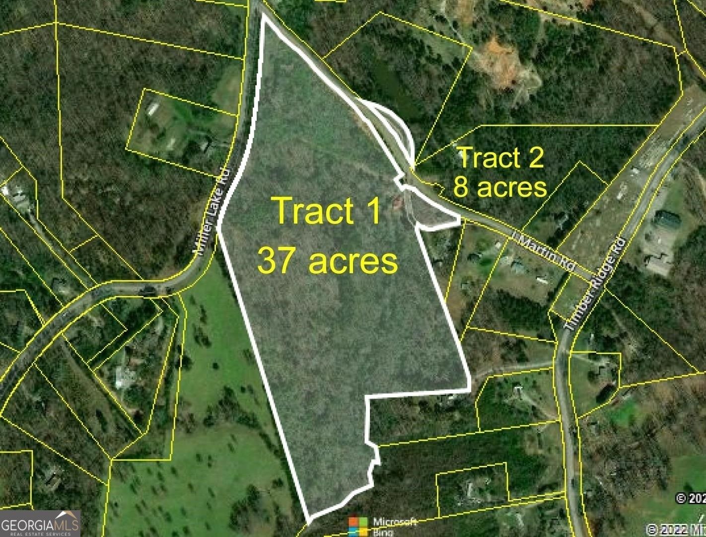 45 acres in Hall County, Georgia