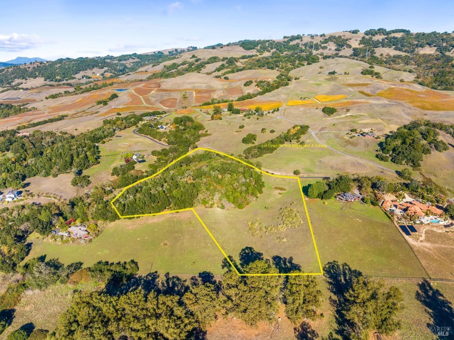 15.34 acres in Sonoma County, California