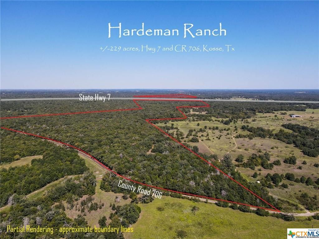 TBD HWY 7 and LCR 706 (+/- 229.3 acres), Kosse, TX 76653 | MLS: 524988 ...
