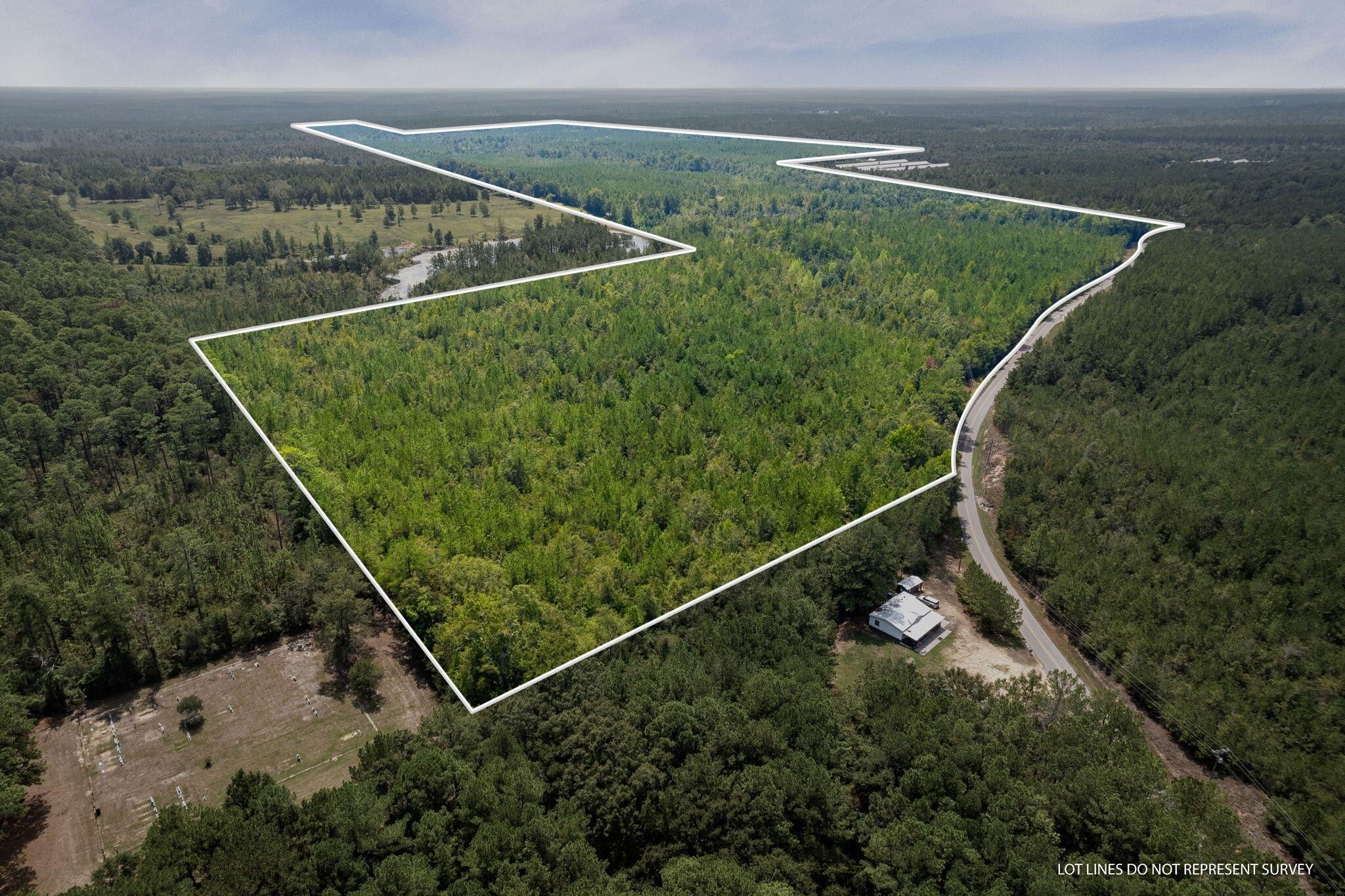 398 acres in Forrest County, Mississippi