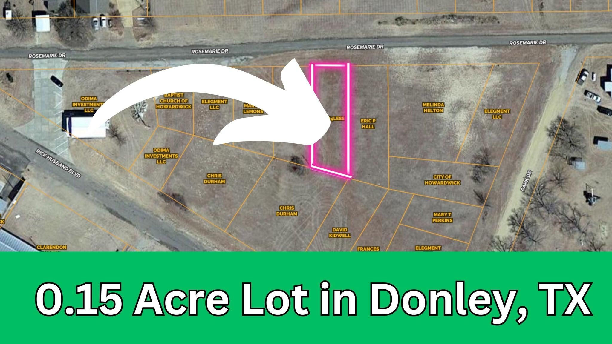 0.15 acres in Donley County, Texas
