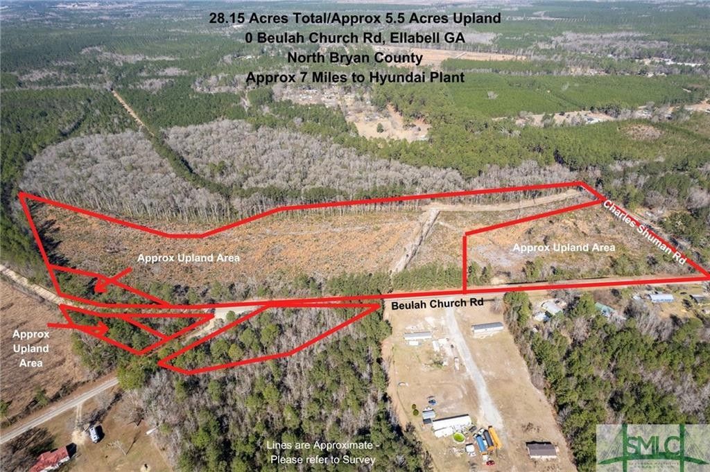 0 Beulah Church Road, Ellabell, GA 31308 | MLS: 307106 | Land.com