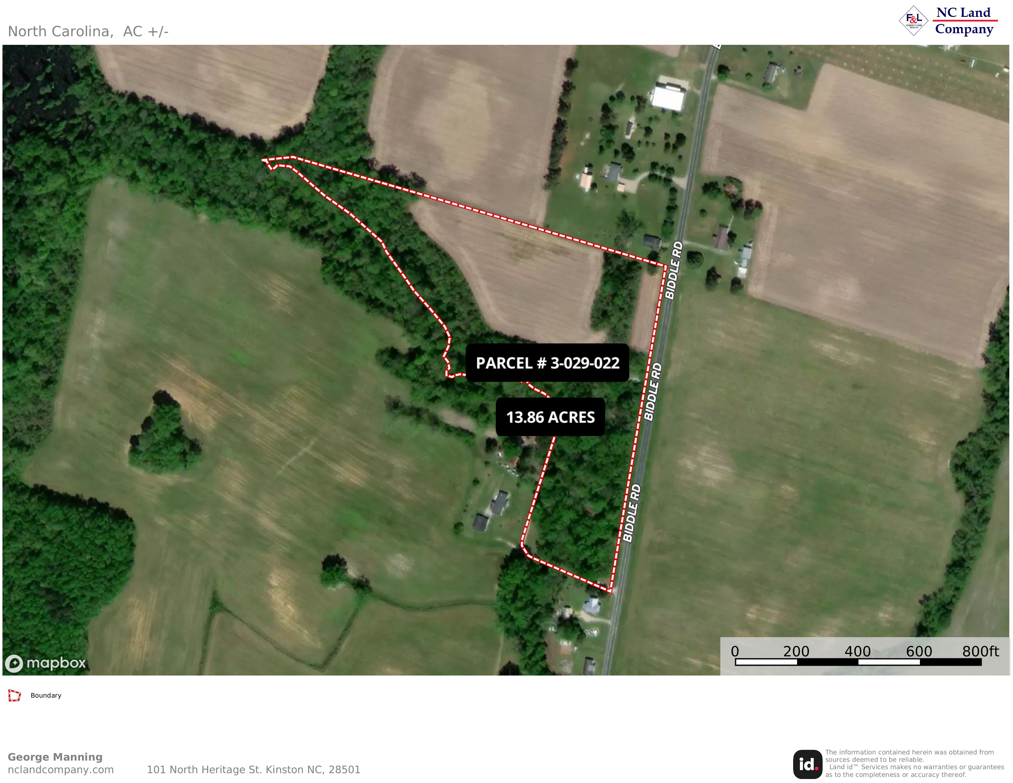 2032 Biddle Road, Dover, NC 28526 | Land.com