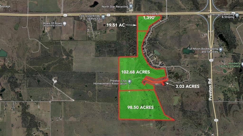 233 acres in Grayson County, Texas