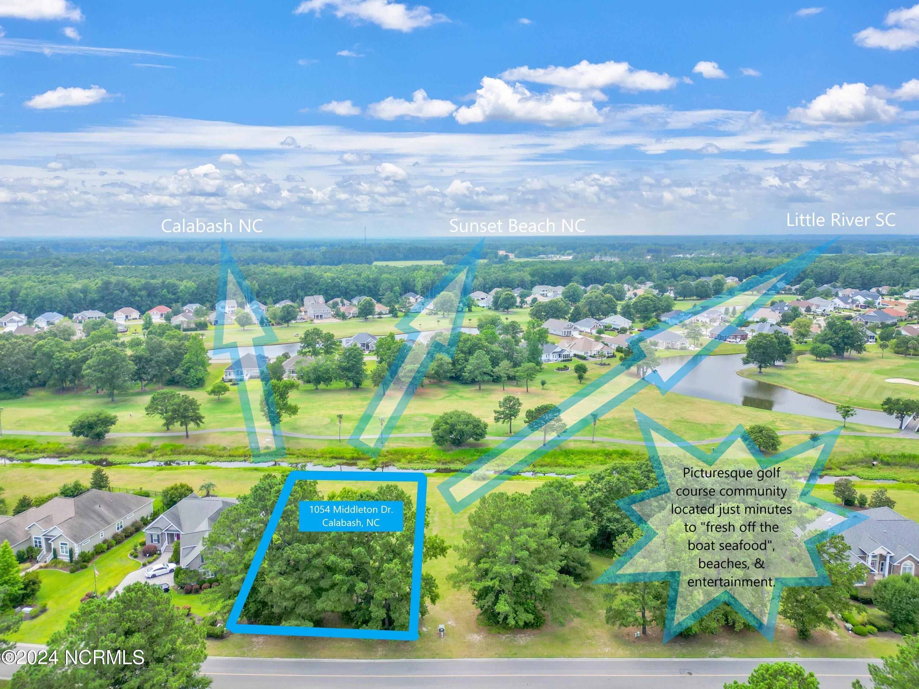 1054 Middleton Drive NW, Calabash, NC 28467 | MLS: 100453691 | Land.com