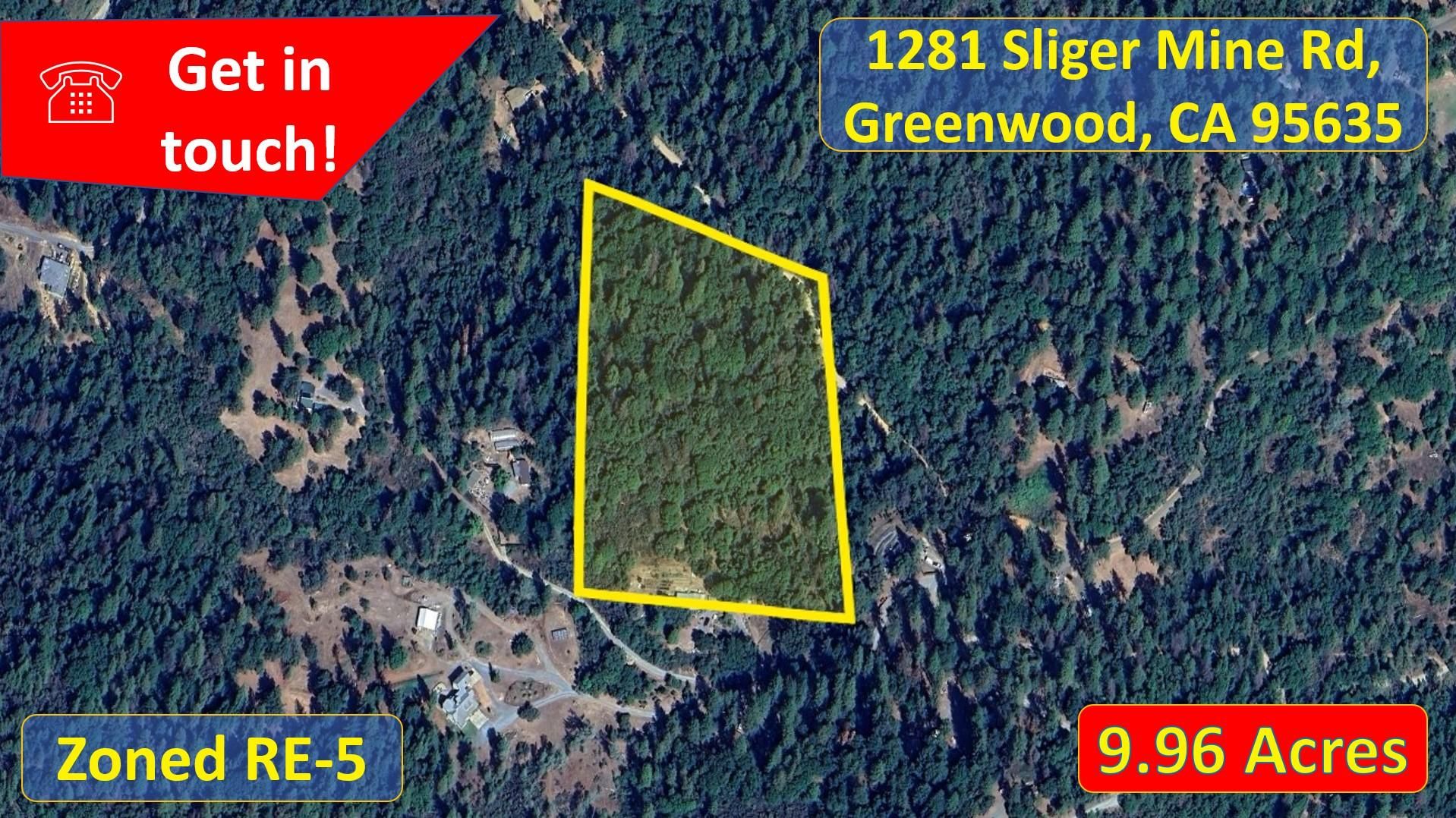 1281 Sliger Mine Rd, Greenwood, CA 95635 | Land.com