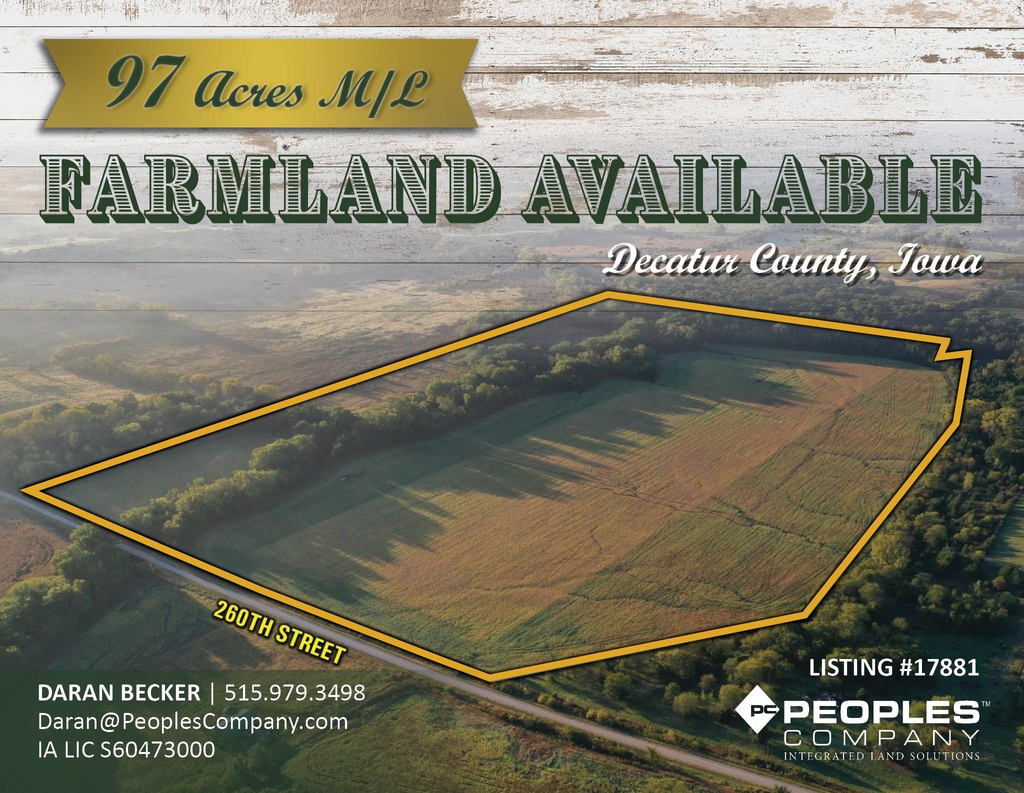 260th Street, Leon, IA 50144 | MLS: 704979 | Land.com