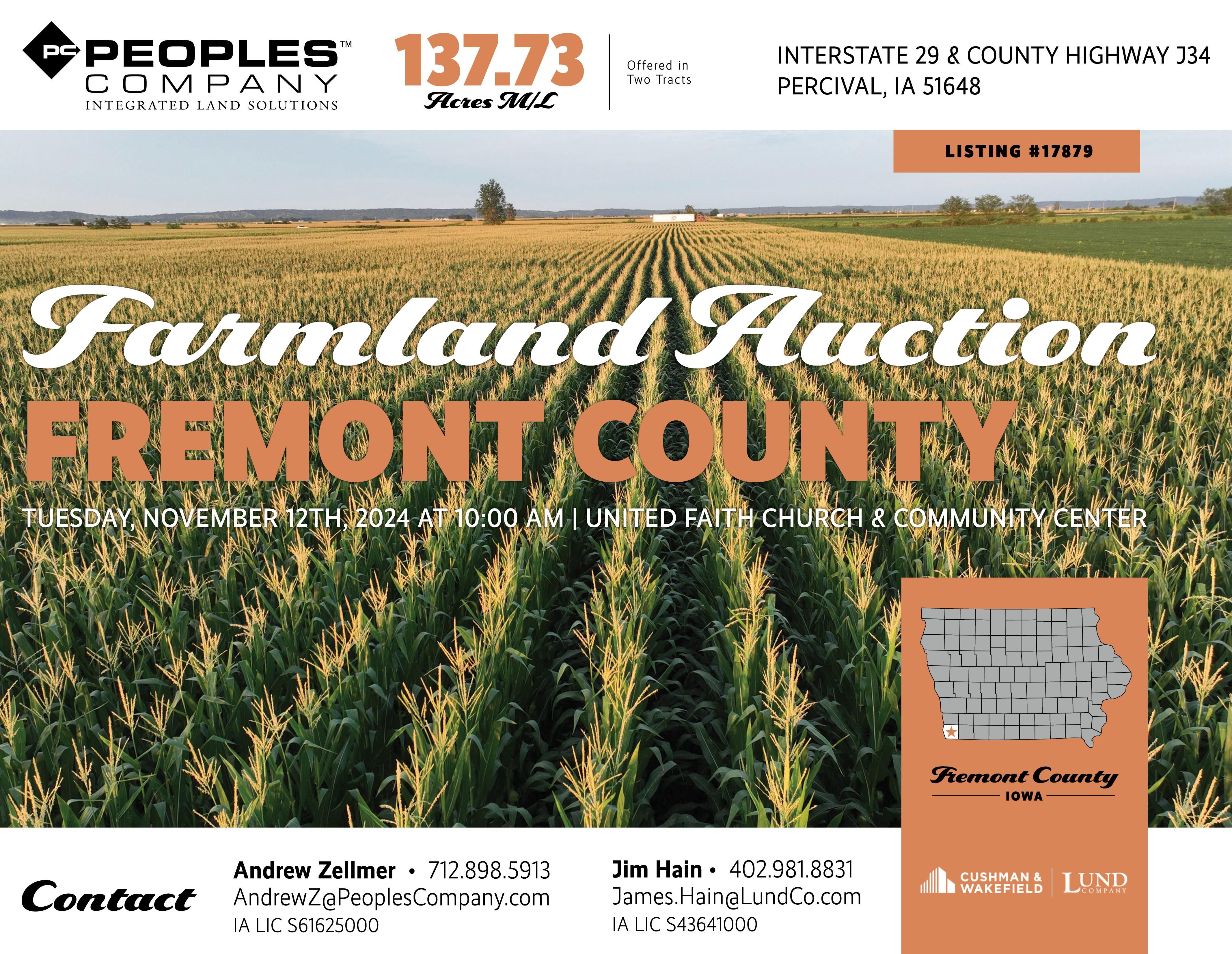 137.73 acres in Percival, IA, 51648 | MLS: 705161 | Land.com