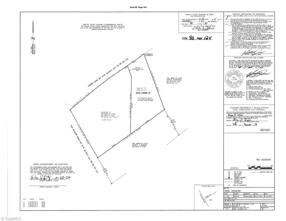 4491 Crews Lane, Walkertown, NC 27051 | MLS: 1162783 | Land.com