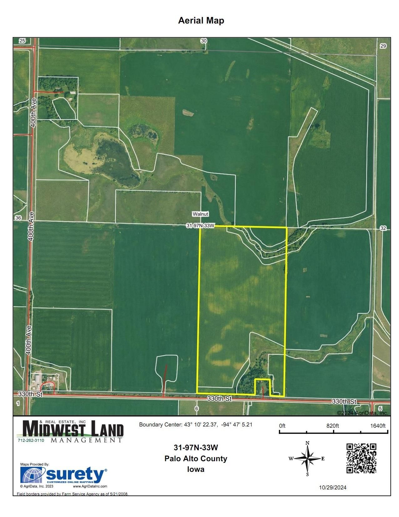 330th Street, Graettinger, IA 51342 | Land.com