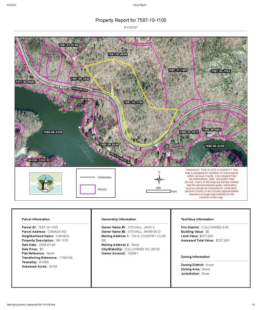 Canada Rd, Tuckasegee, NC 28783 | MLS: 26039461 | Land.com