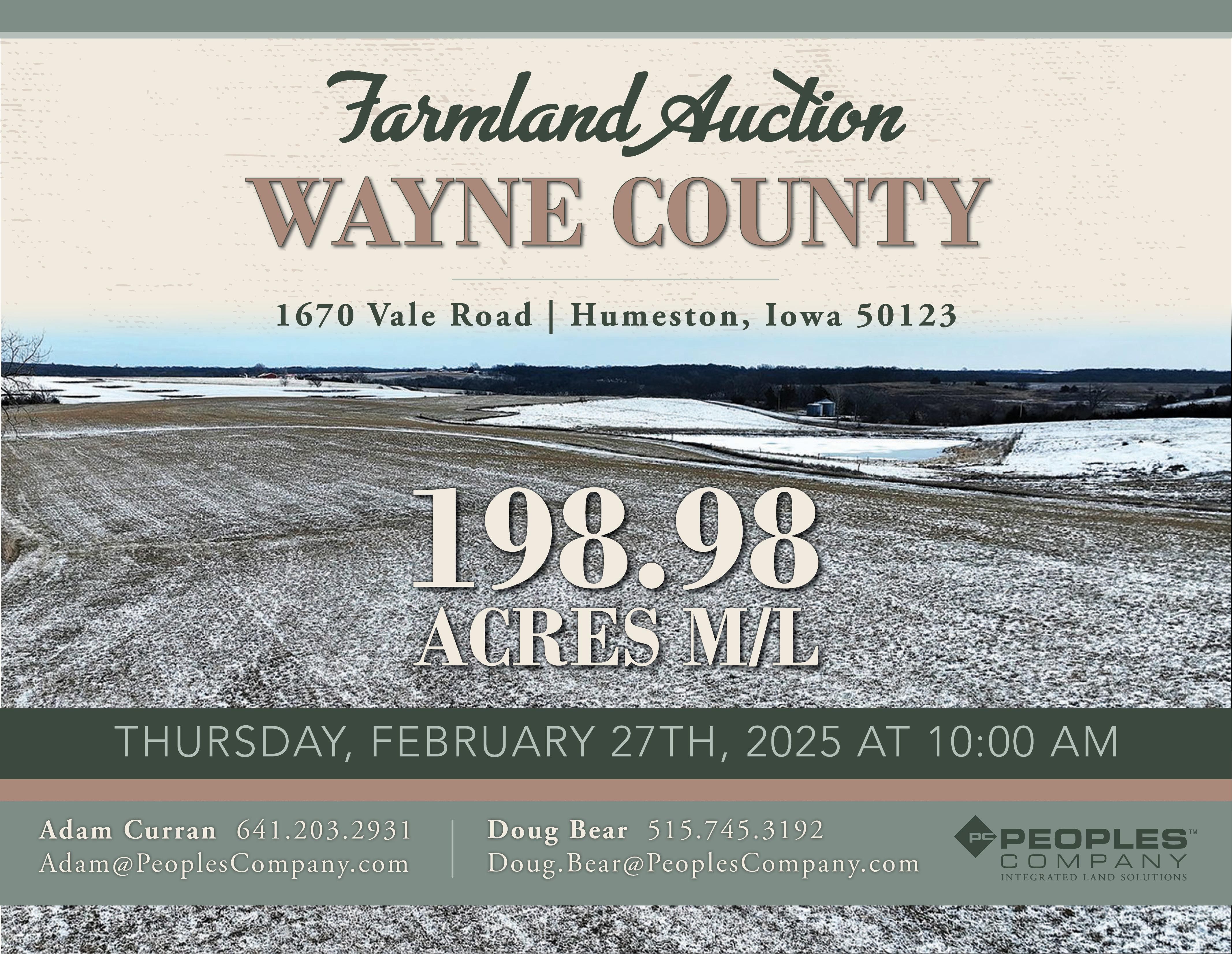 1670 Vale Road, Humeston, IA 50123 | MLS: 710277 | Land.com