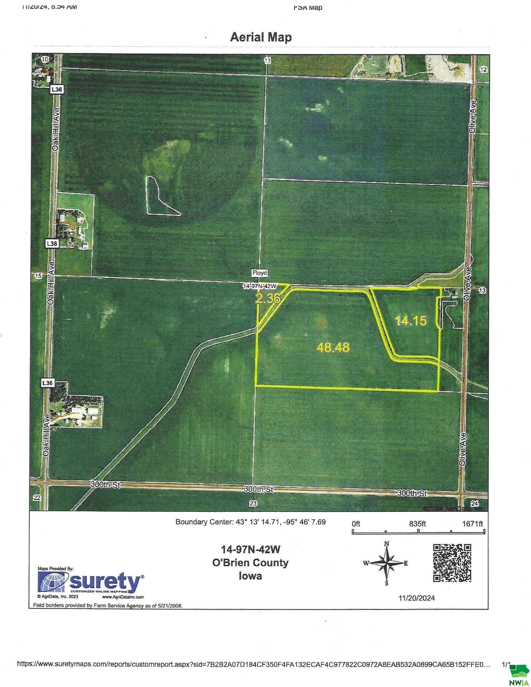 Floyd Twp O'Brien County, Sheldon, IA 51201 | MLS: 826998 | Land.com