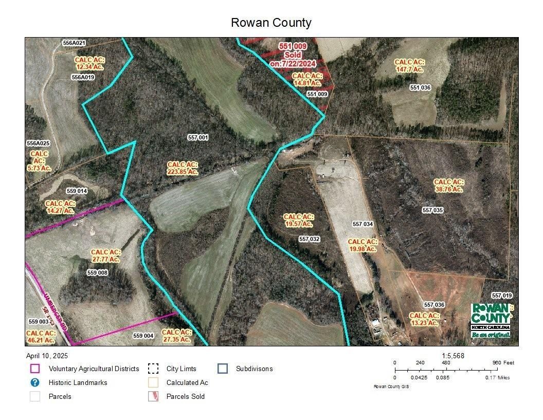 0 NC 801 Highway, Bear Poplar, NC 28125 | MLS: 4245479 | Land.com