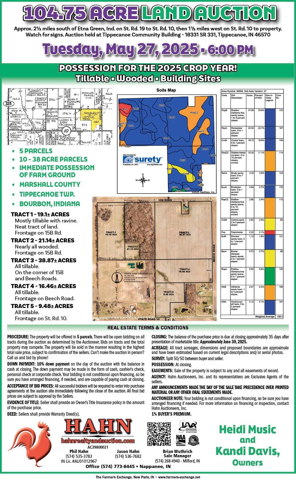 2-1/2 miles south of Etna Green, Etna Green, IN 46504 | Land.com