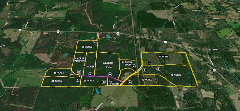 Vincetown Rd, Sandy Hook, MS 39478 | Land.com