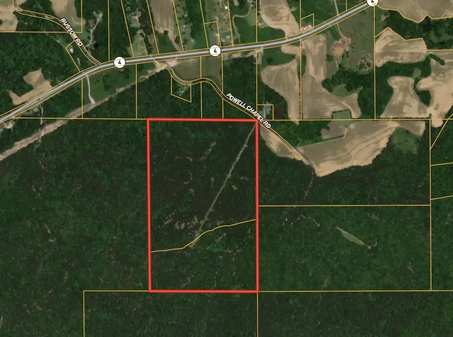 Land for Sale in Marshall County, Mississippi - 74 Properties - Land.com